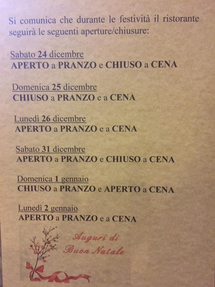 Menu da La Scarpetta ristorante, Macerata Feltria, Via Feltresca