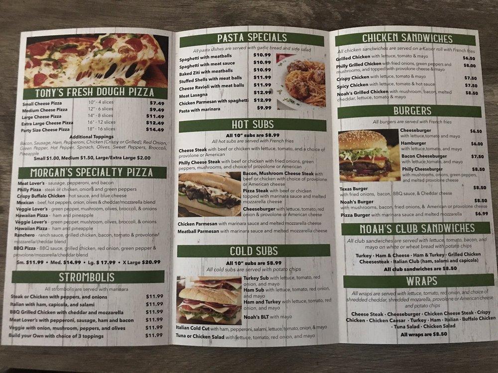Menu at Two Brother's Pizza pizzeria, Dover