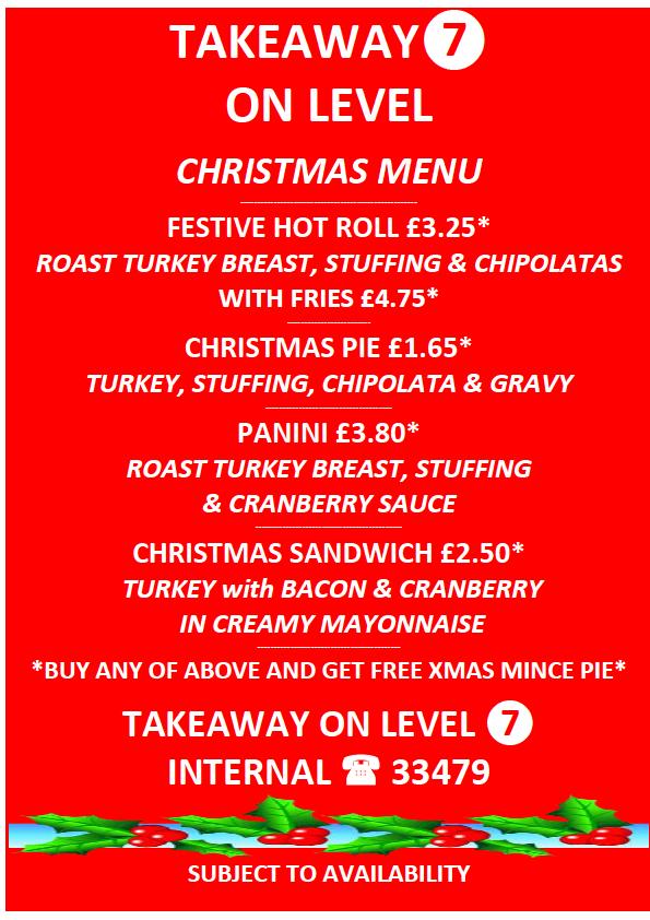Menu at Metropol cafe, Dundee