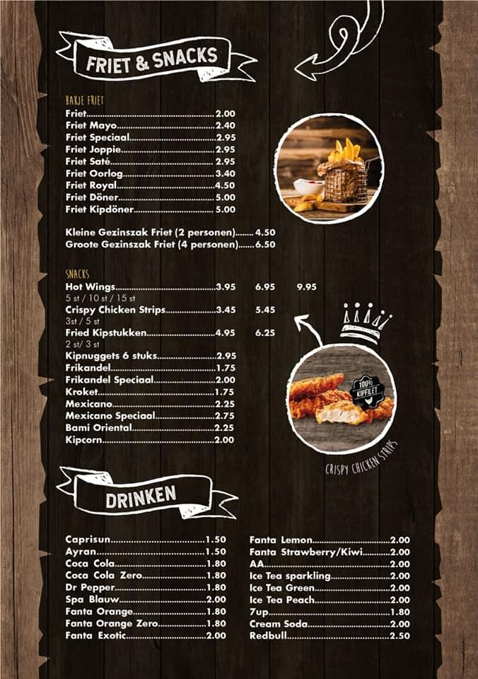 Menu at Royal Food Corner Weert, Weert