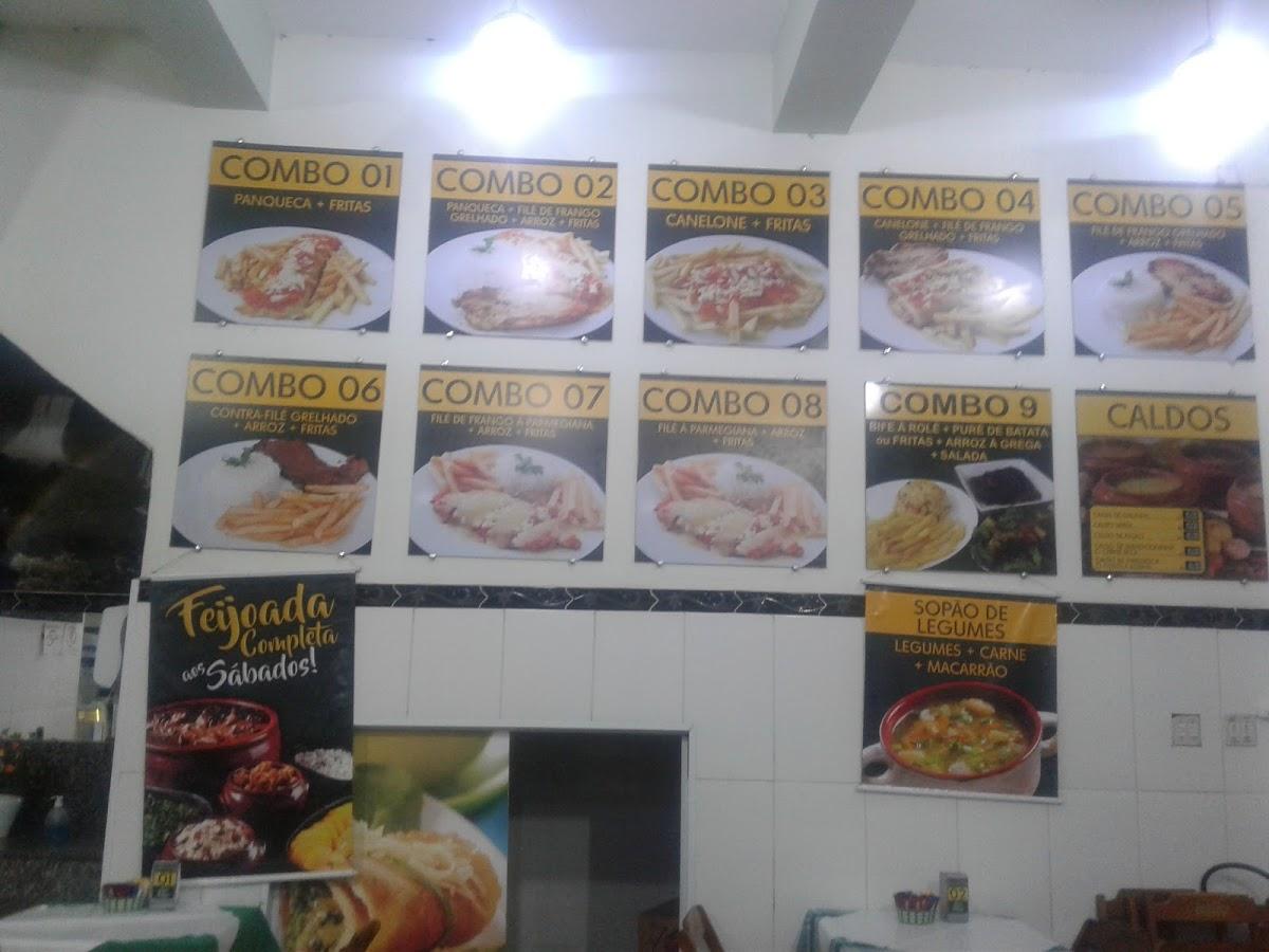 Menu em Casa do Pastel cafeteria, Socorro