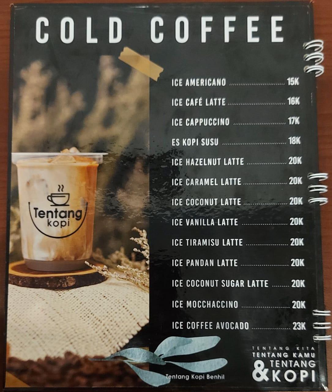 Carta de Tentang Kopi Benhil, Central Jakarta