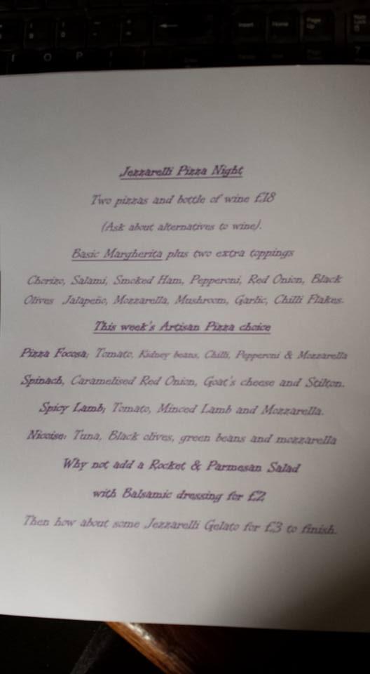 Menu at The Lamb Inn pub & bar, Keighley