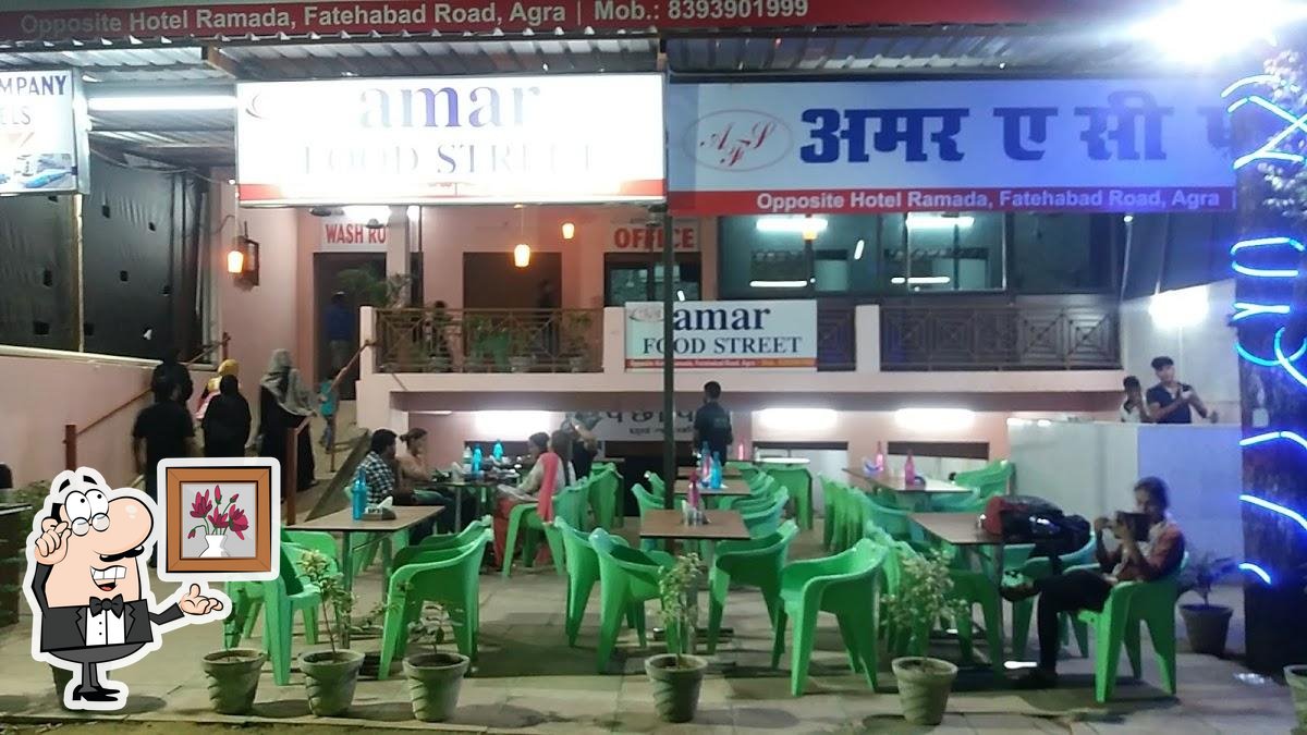 Amar Food Street, Agra, 43QR+5G2 - Restaurant reviews