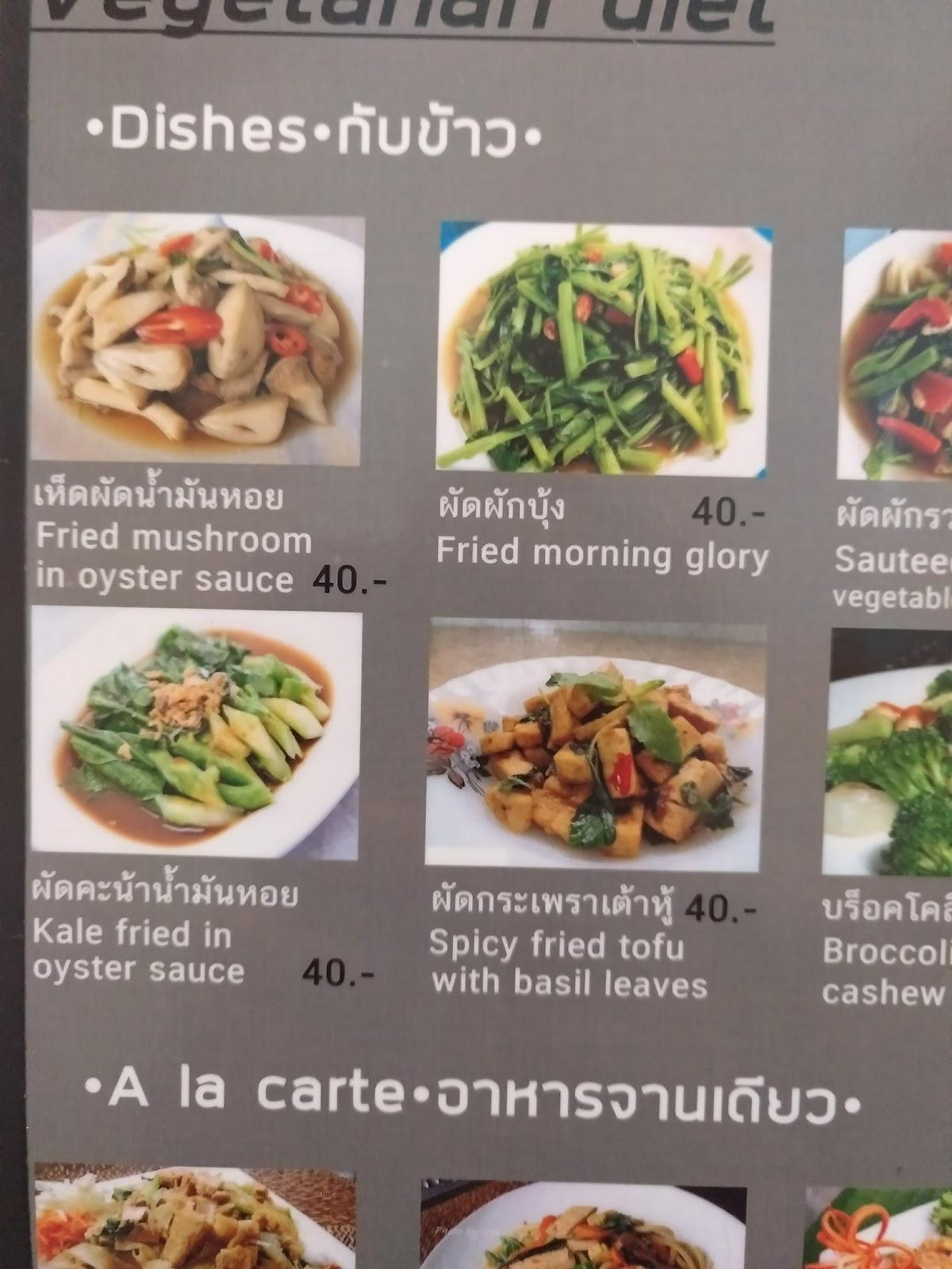 Carta del restaurante Che Hung's Kitchen, Bangkok, 80 6 Trok Mo Sun