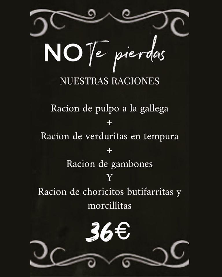 Menu at El Tablón Salamanca pizzeria, Carbajosa de la Sagrada