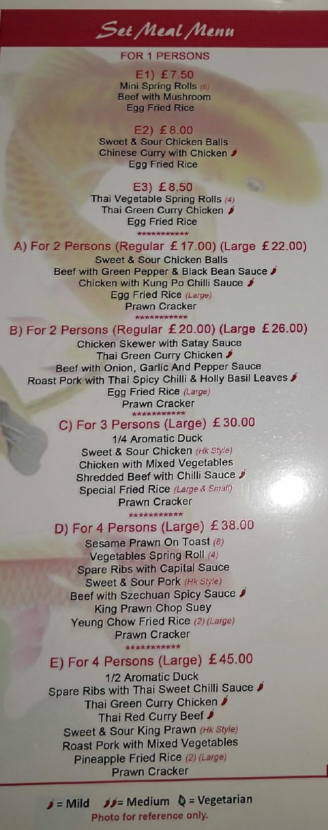 Menu at Wok This Way fast food, Southampton