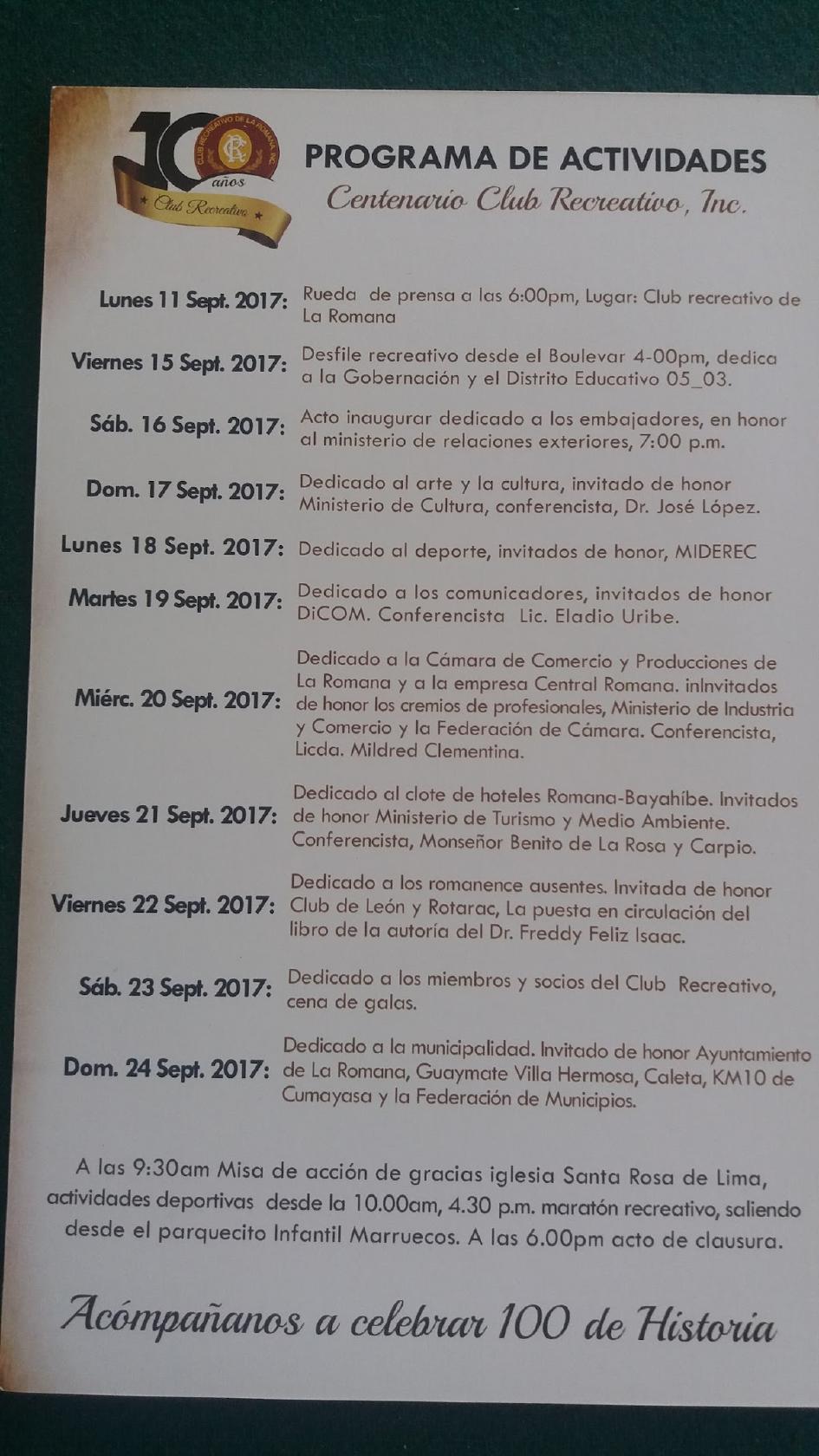 Menu at Restaurante Pizzeria El Castillo, La Romana