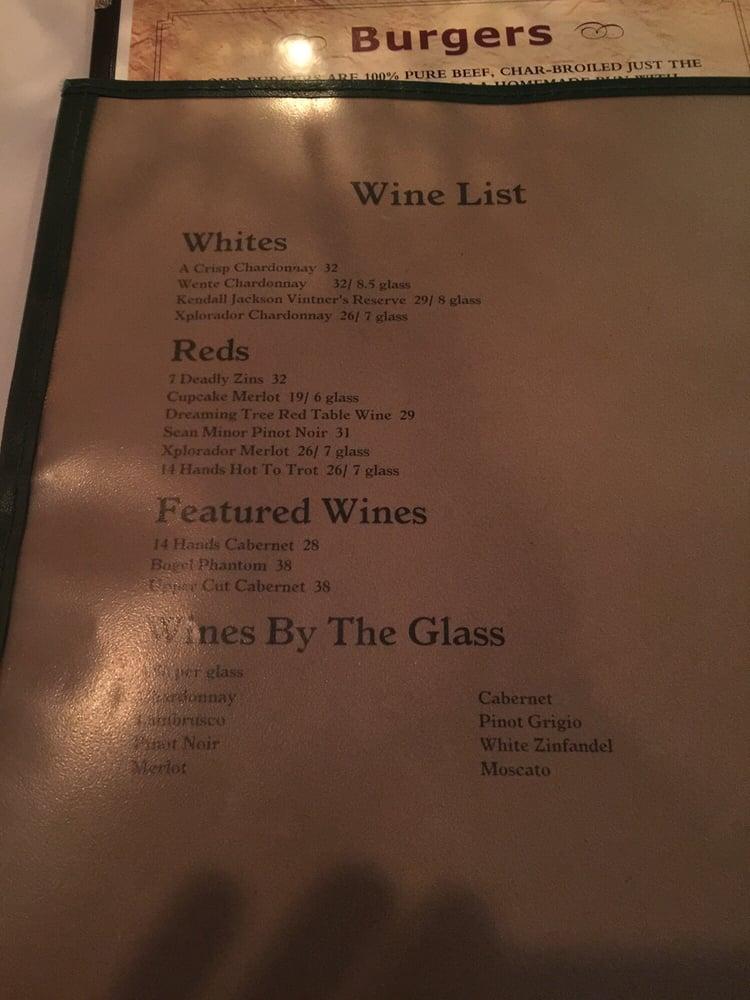 Menu at 178 Club Restaurant, Bull Shoals, Central Blvd