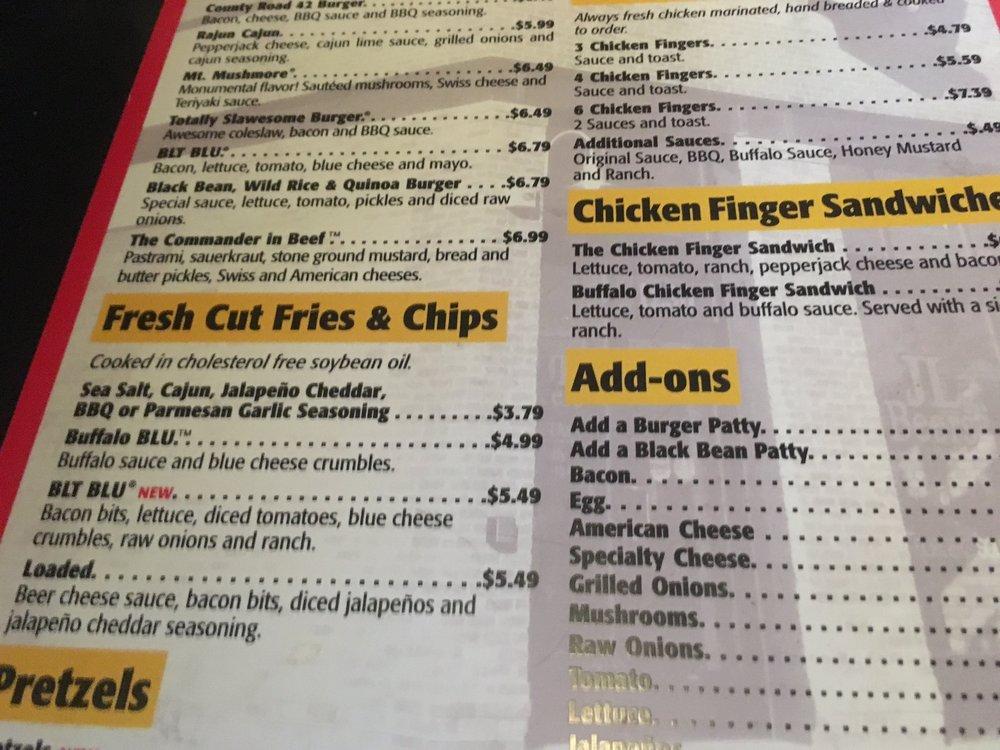 Menu at JL Beers Burnsville pub & bar, Burnsville