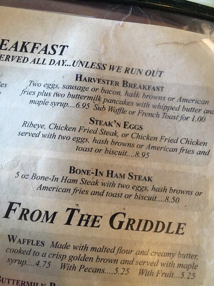 Menu at Hen House Restaurant, Pontoon Beach
