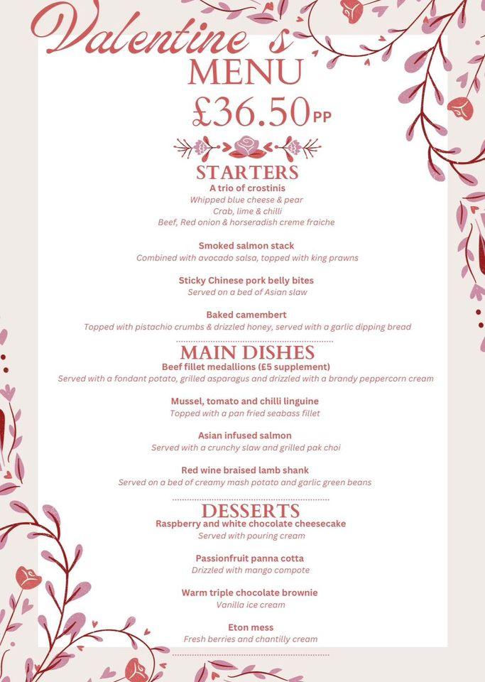 Menu at The George Inn pub & bar, Trottiscliffe, Taylors Ln