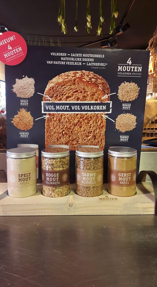Menu at bakery Westerpark, Amsterdam
