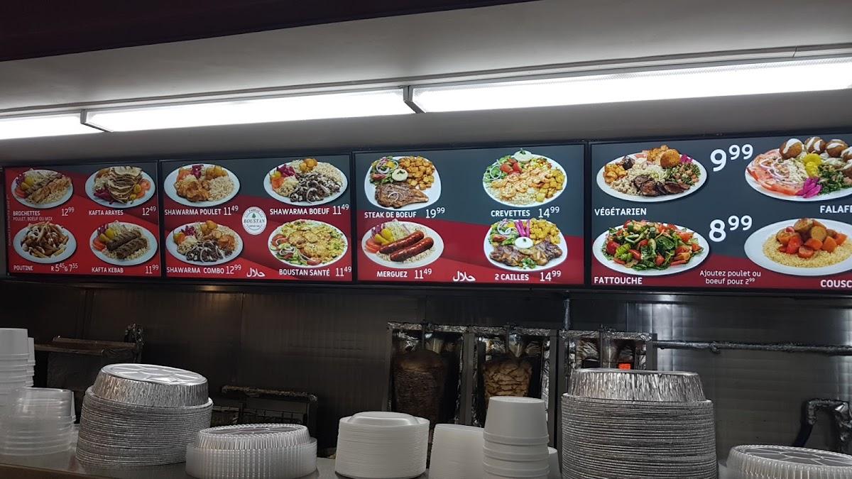 Menu at Restaurant Boustan, Blainville, 401 Bd Curé-Labelle