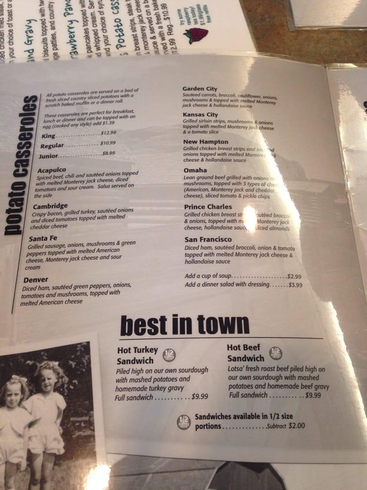 Menu at Summer Kitchen Cafe, La Vista, Giles Rd