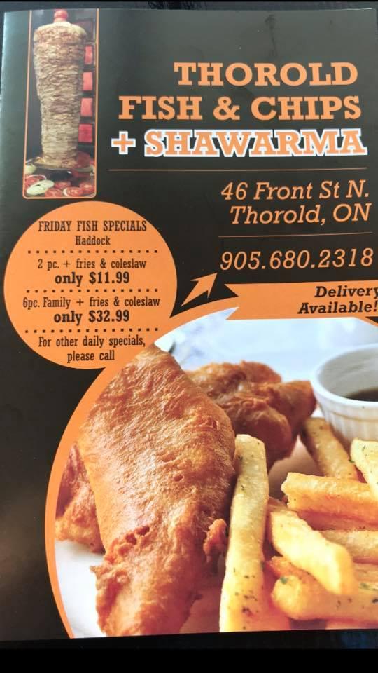 Thorold Fish & Chips + Shawarma in Thorold - Restaurant reviews