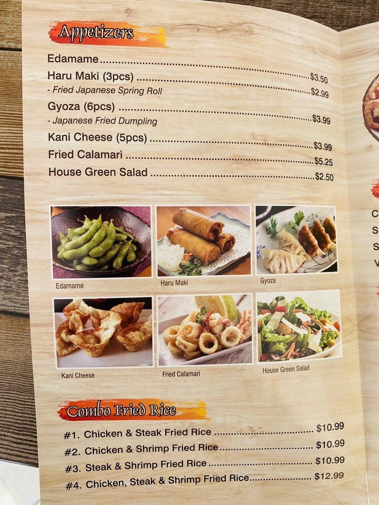 Menu at Sakura Grill BBQ, El Monte