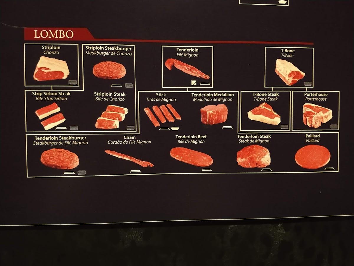 Menu em Mr.Moo restaurante, São José dos Campos