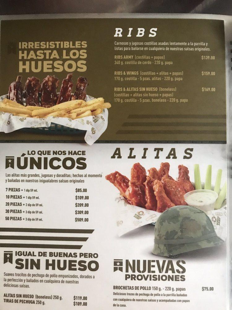 Wing's Army pub & bar, Guadalajara, Avenida Juarez 549A - Restaurant ...