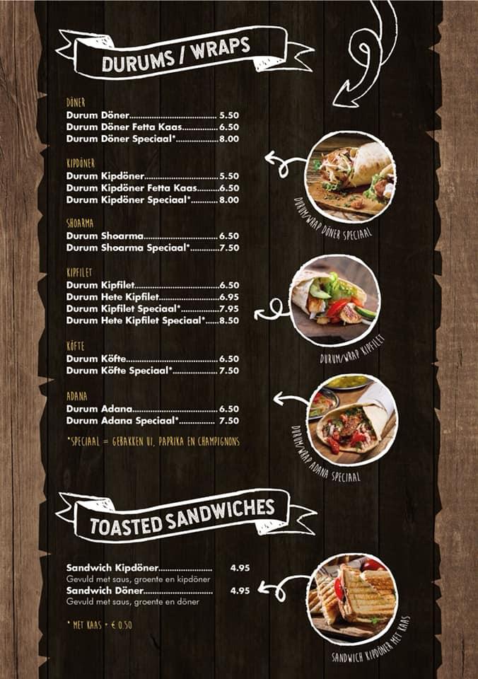 Menu at Royal Food Corner Weert, Weert