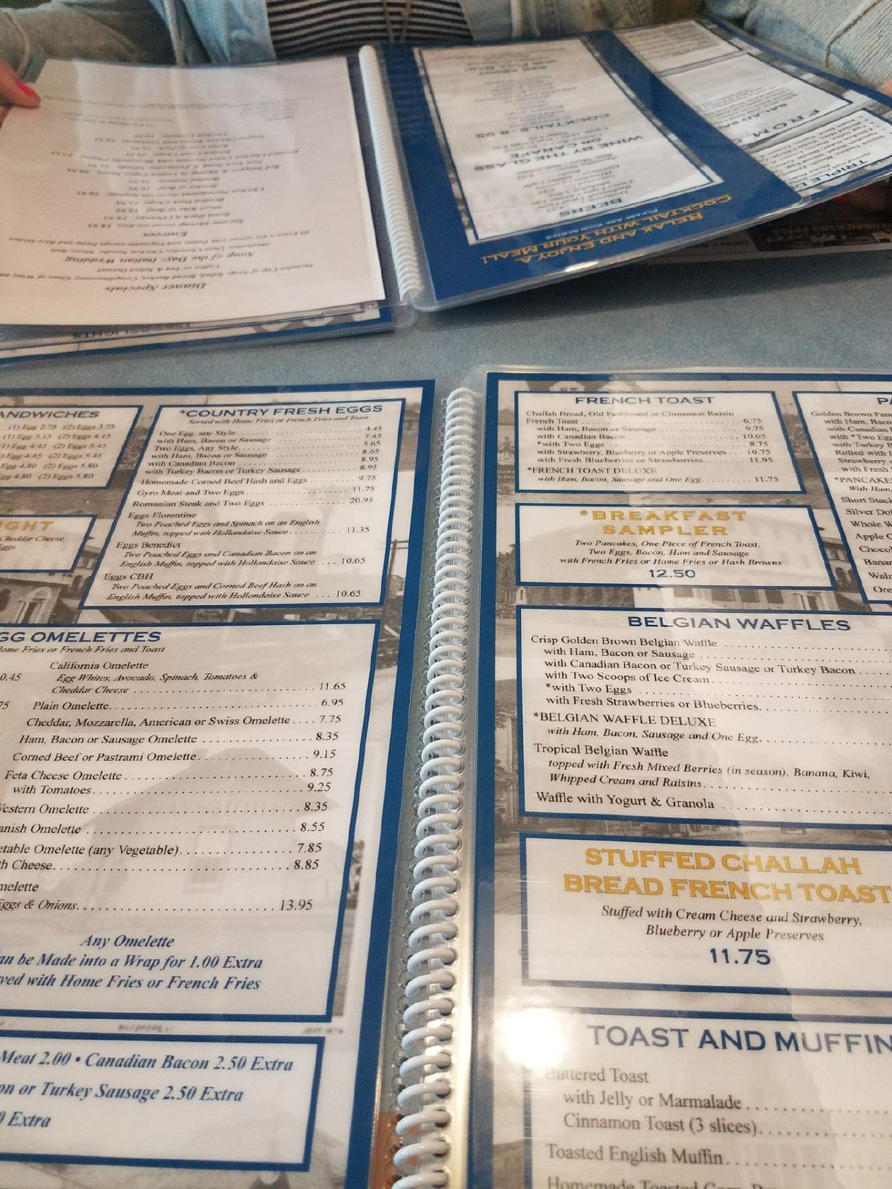Menu at Forum Diner restaurant, Bay Shore, 315 W Main St