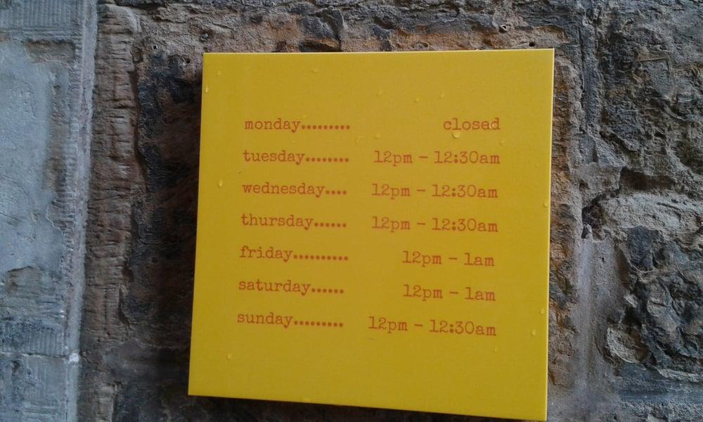 Menu at The Smoking Goat bar and grill, Ayr