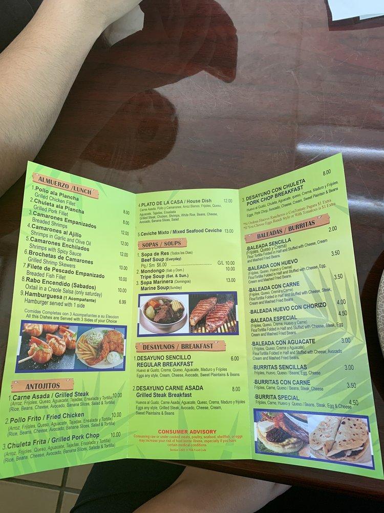 Menu at Chicken House #4 restaurant, Miami, NW 20th St