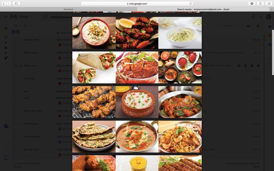 Menu at Maharaja Indian Cuisine pub & bar, Stockton