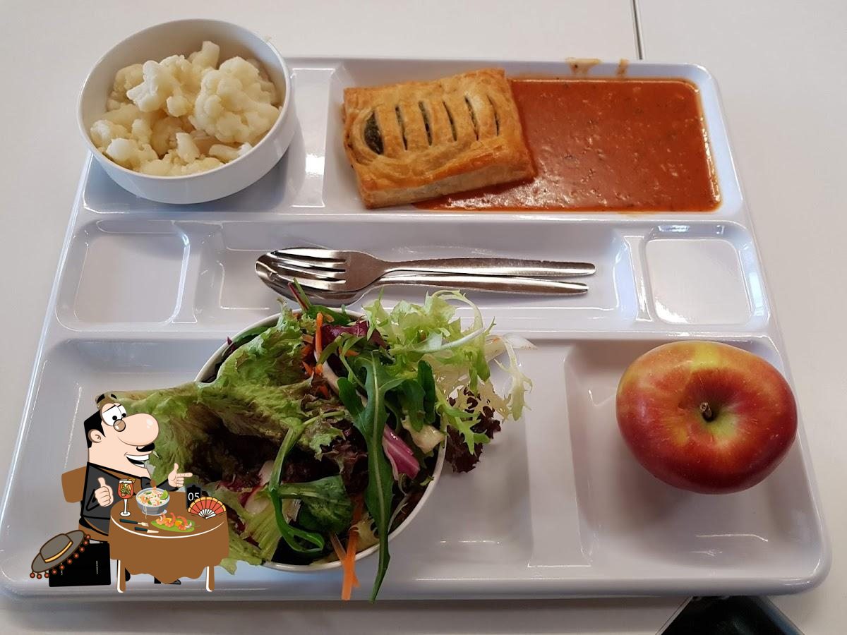 Mensa Campus Garching restaurant, Garching bei München, Boltzmannstraße ...