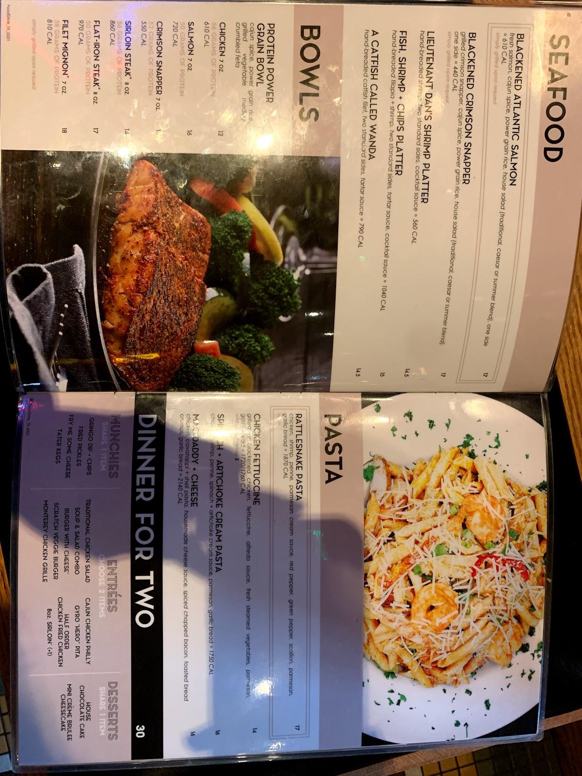 Menu at 54th Street Restaurant & Drafthouse- City Base, San Antonio, S ...