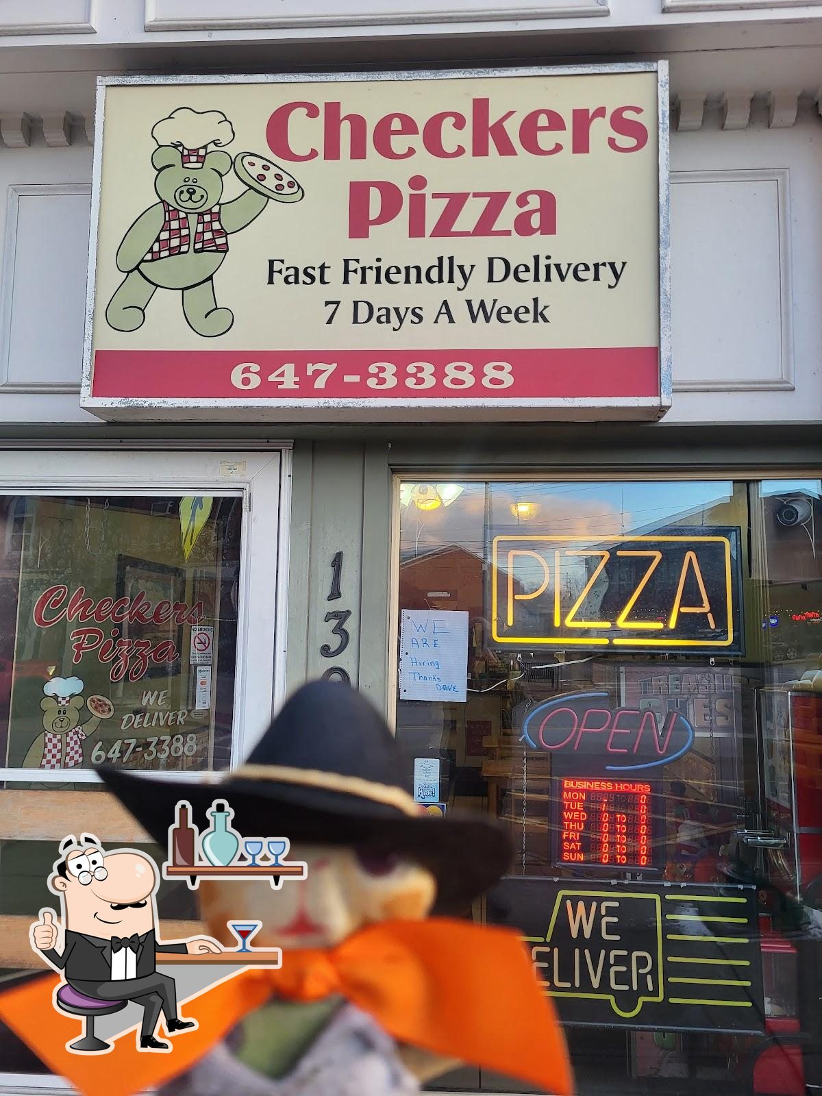 Checker's Pizza, Wellington - Restaurant menu, prices and reviews