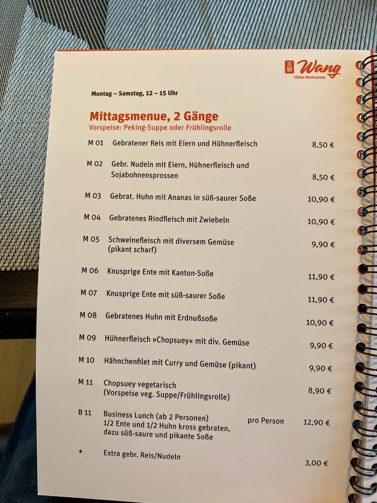 Wang China Restaurant Bielefeld