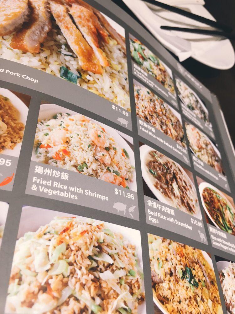 Menu at Dinesty Dumpling House restaurant, Vancouver, Robson St