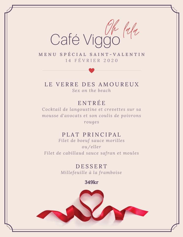 Menu at Café Viggo pub & bar, Frederiksberg