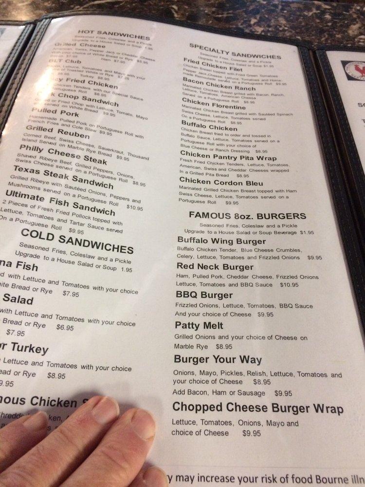 Menu at Chicken Pantry restaurant, Bunnell, 602 E Moody Blvd