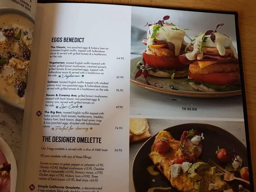 Menu at Mugg & Bean restaurant, Pretoria, Menlyn Shop Centre
