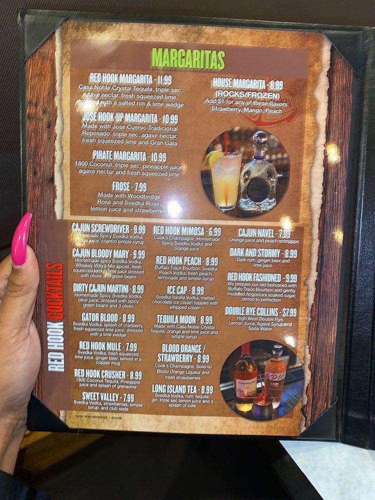 Menu at Red Hook Cajun Seafood & Bar (Bartlett), Bartlett
