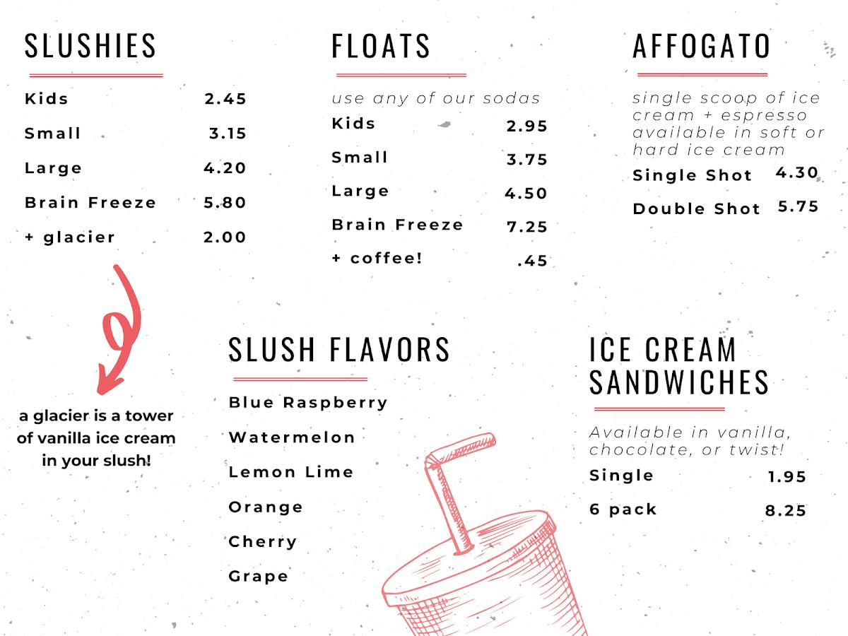 Menu at The Last Stand restaurant, Horseheads