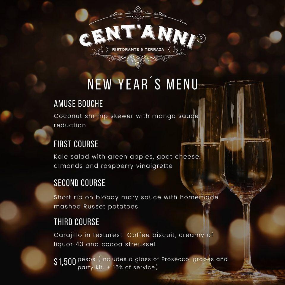 Menu at Centanni Ristorante pizzeria, San Miguel de Allende