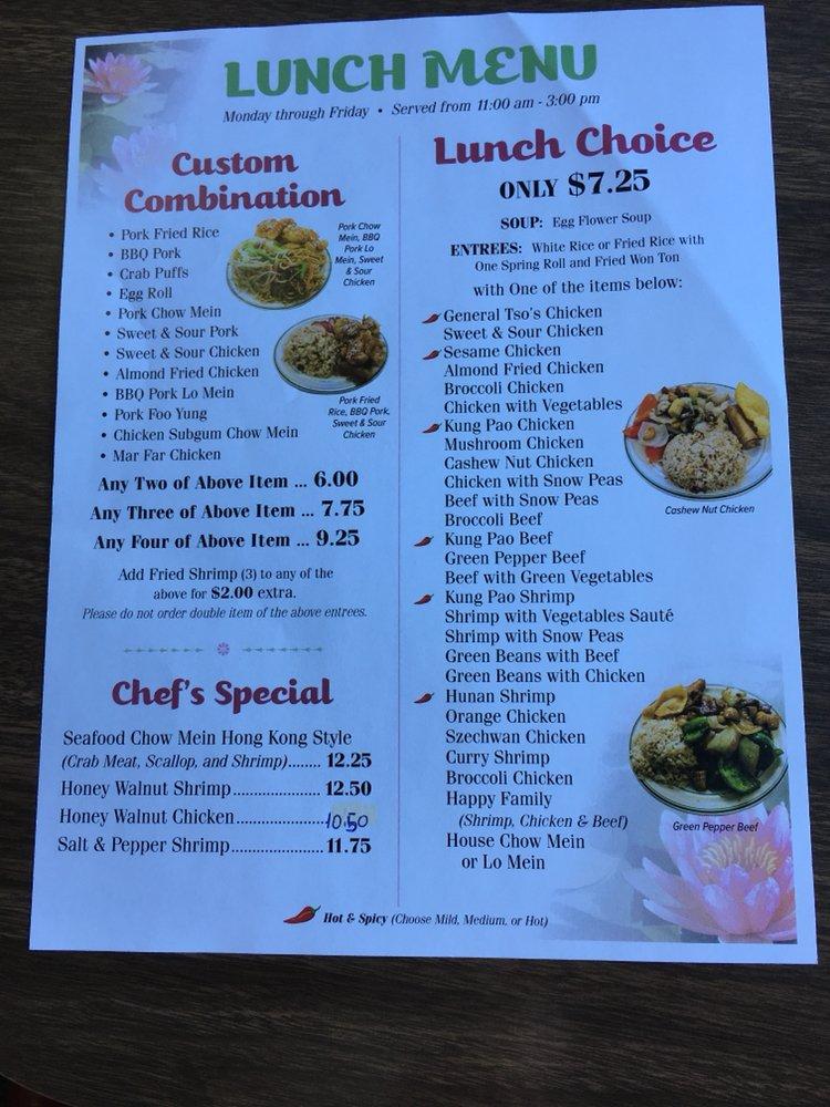 Menu at Susie's Cafe, Pendleton