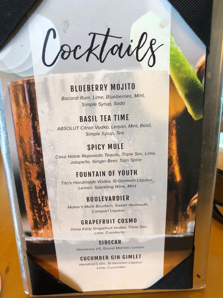 Menu at The Texas Tech Club, Lubbock, 550 University Ave