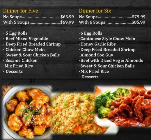 Menu at Countryside Chinese Restaurant, Chatham-Kent