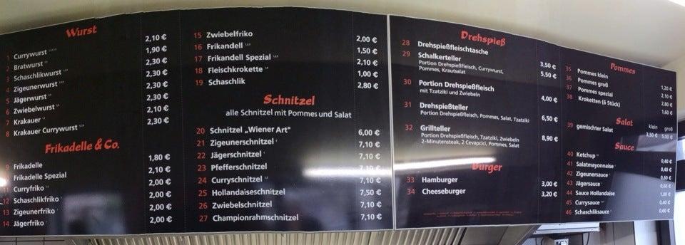 Speisekarte von Curry Heinz Imbiss und Online-SHOP fast Food, Gelsenkirchen