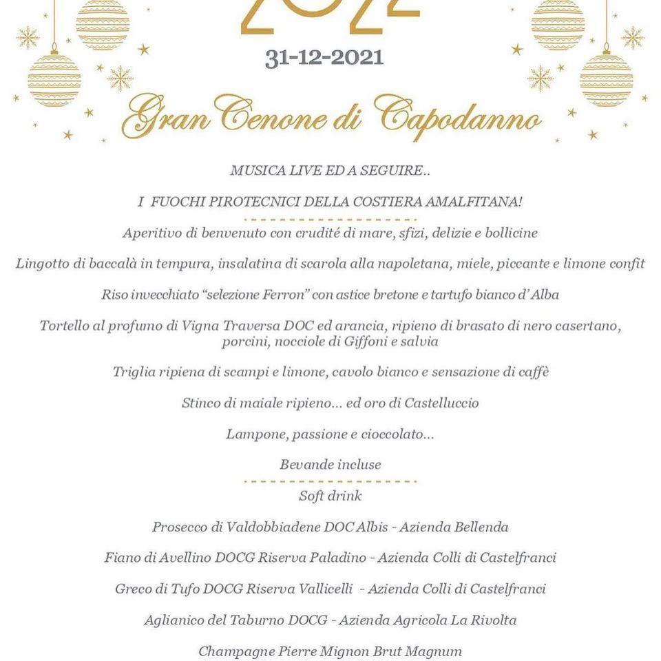 Menu da Ristorante Torre Normanna, Maiori