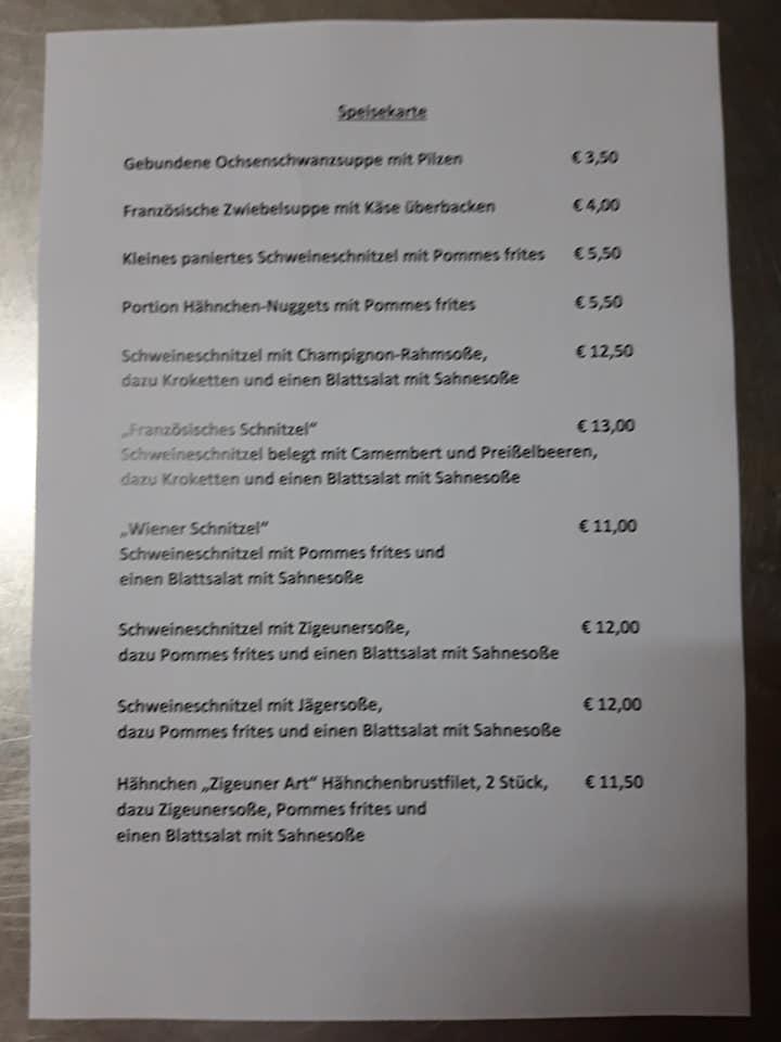 Speisekarte von Haus Ostermann restaurant, Legden
