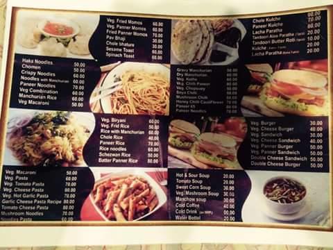 Menu at SFC, Betul