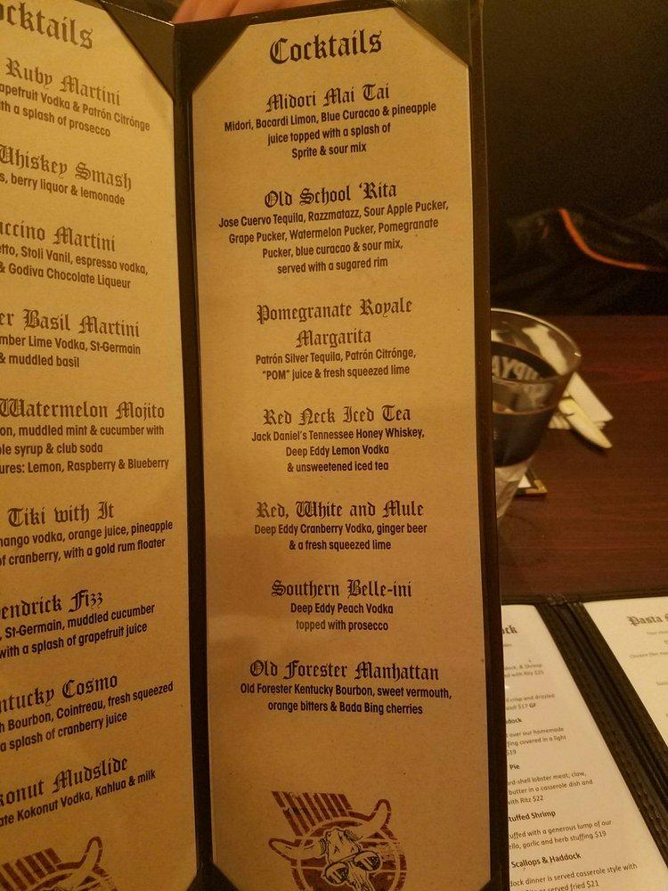 Menu at Old School Bar & Grill, Windham