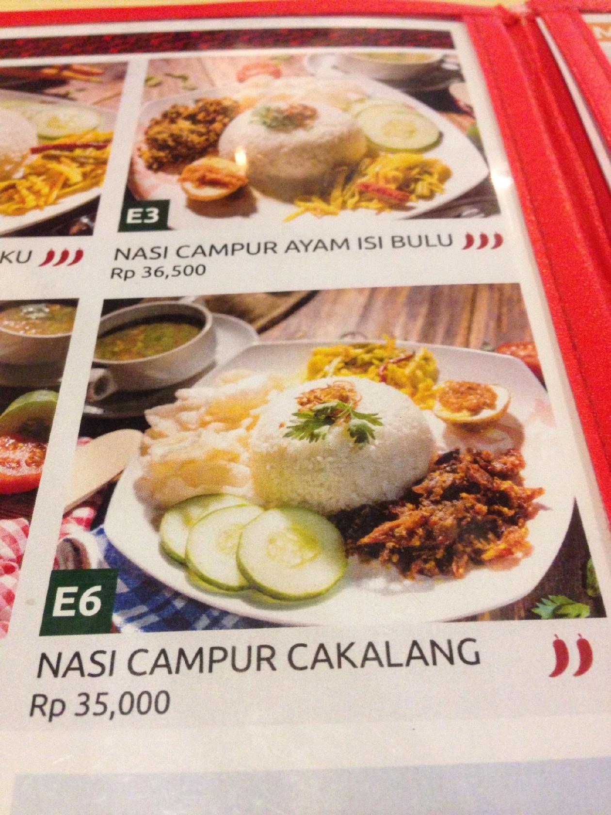Menu at Kawan Baru - Save the city, Manado, Jl. Piere Tendean