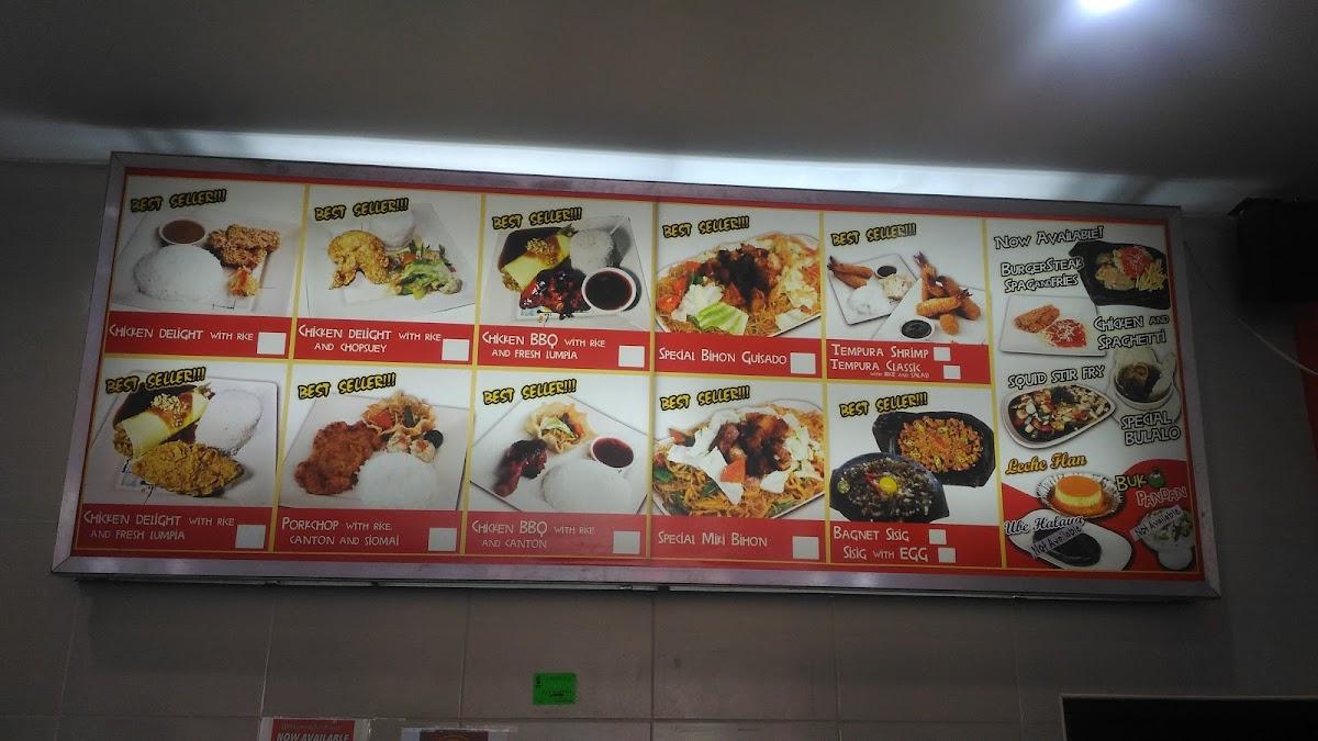 Menu at Prosperity RESTAURANT, San Pablo City, 38C3+7J6