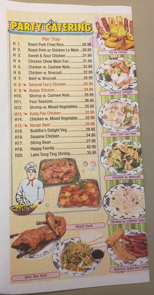 Menu at Dragon Restaurant, Virginia Beach